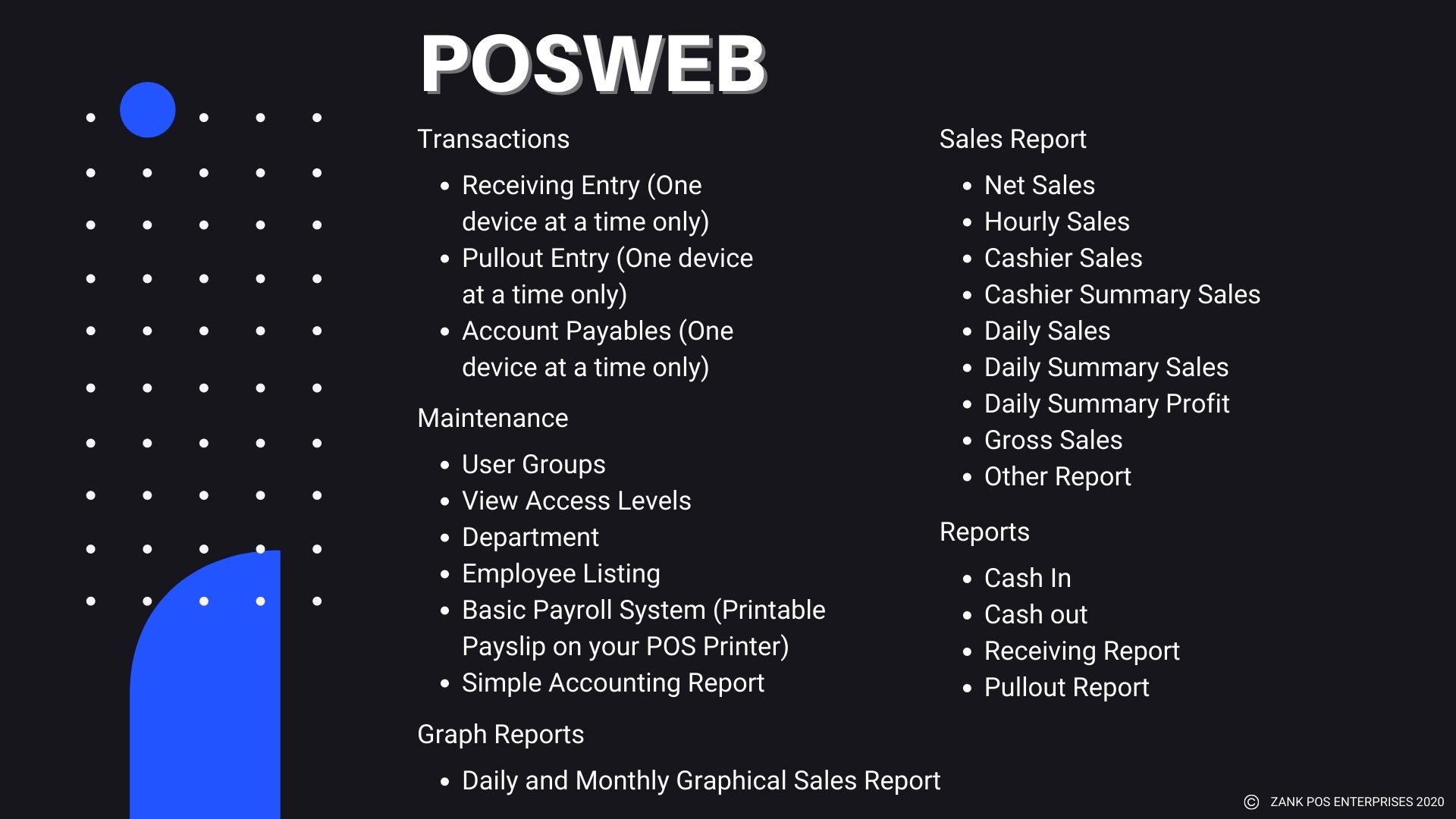 3. POSWEB – ZANK POS ENTERPRISES